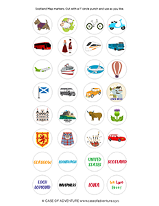 Scotland-Map-Markers-letter-01 - Case of Adventure