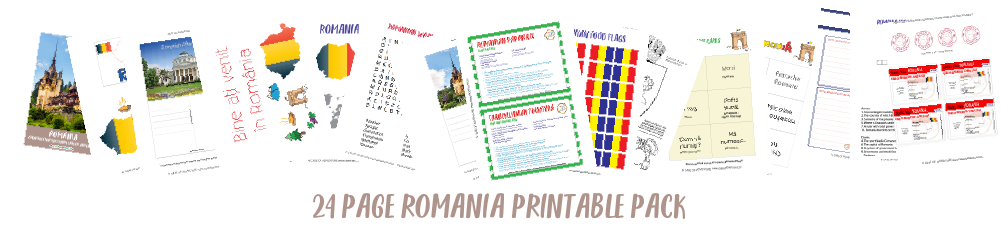 Romania Printable Pack - Case of Adventure - Case of Adventure