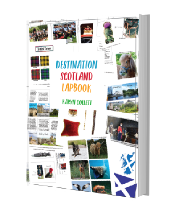 Destination Scotland Lapbook - Case of Adventure .com - Case of Adventure