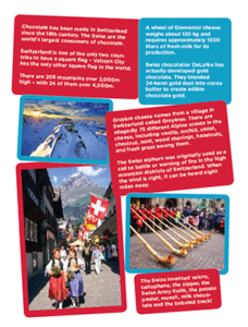 SWITZERLAND FOR KIDS PROGRAM with CASE OF ADVENTURE