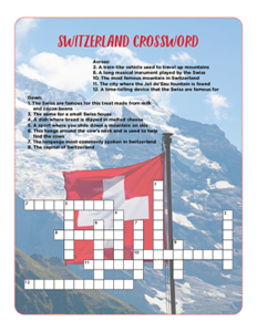 SWITZERLAND FOR KIDS PROGRAM with CASE OF ADVENTURE