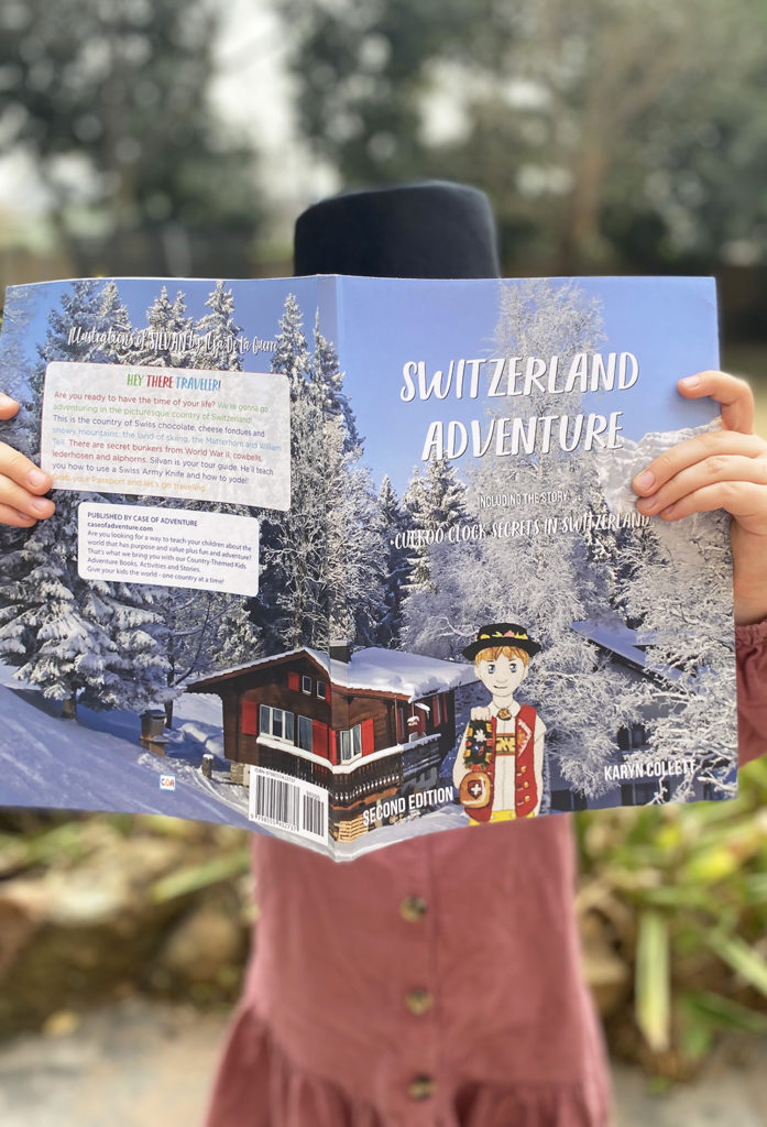 SWITZERLAND for KIDS: Novel PLUS Adventure Book - Case of Adventure