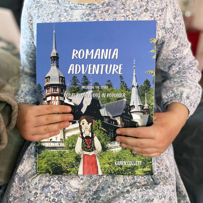 ROMANIA for KIDS: Novel PLUS Adventure Book - Case of Adventure