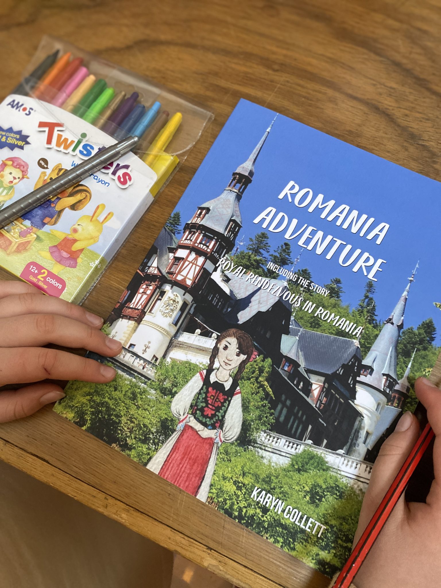 ROMANIA for KIDS: Novel PLUS Adventure Book - Case of Adventure